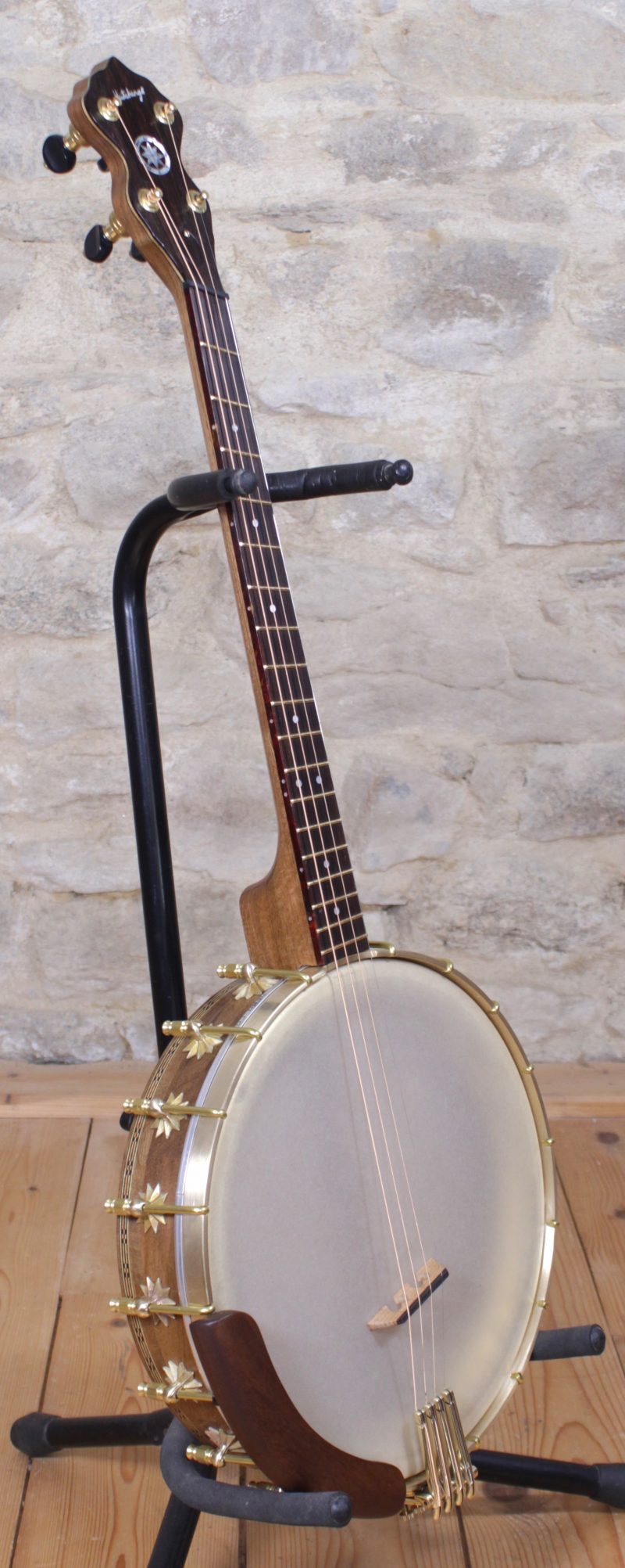 18 fret Fan fret Tenor banjo - Hutchings Banjos